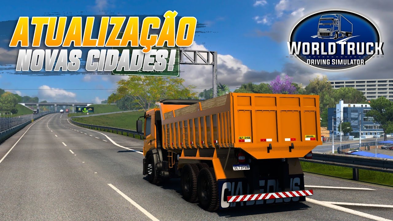 CHEGOU ATUALIZAÇÃO!! Com Novas Cidades e Novos Cenários World Truck ...