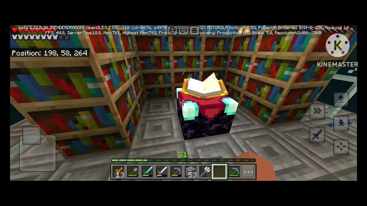 Minecraft Island survival ep:5 found dungeon and got cursed enchanted ...