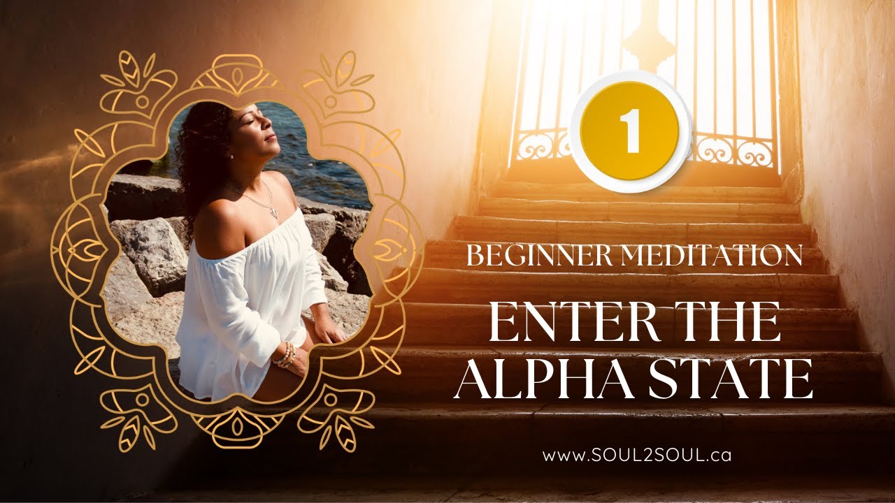 Enter The Alpha State For Easier Meditation | Guided Meditation - YouTube
