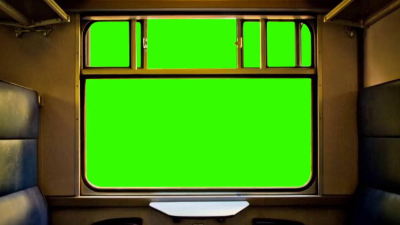 Animation Train Window Green screen shot Video|Part 17| - YouTube
