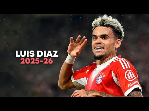 Luis Díaz 2025/26 - Magic Dribbling Skills, Goals & Assists | HD