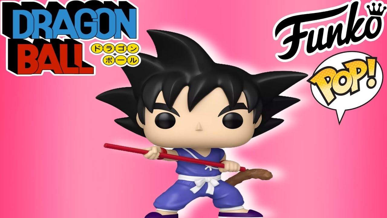 Funko Pop! Goku - With Nyoibo - Vinys Figure - Dragon Ball #1922 ...
