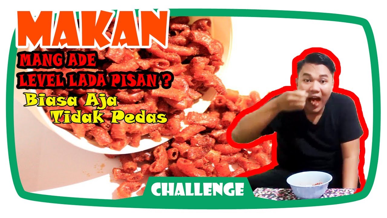 Makan MANG ADE level LADA PISANN ?? ... BIAsa Aja bosss - YouTube