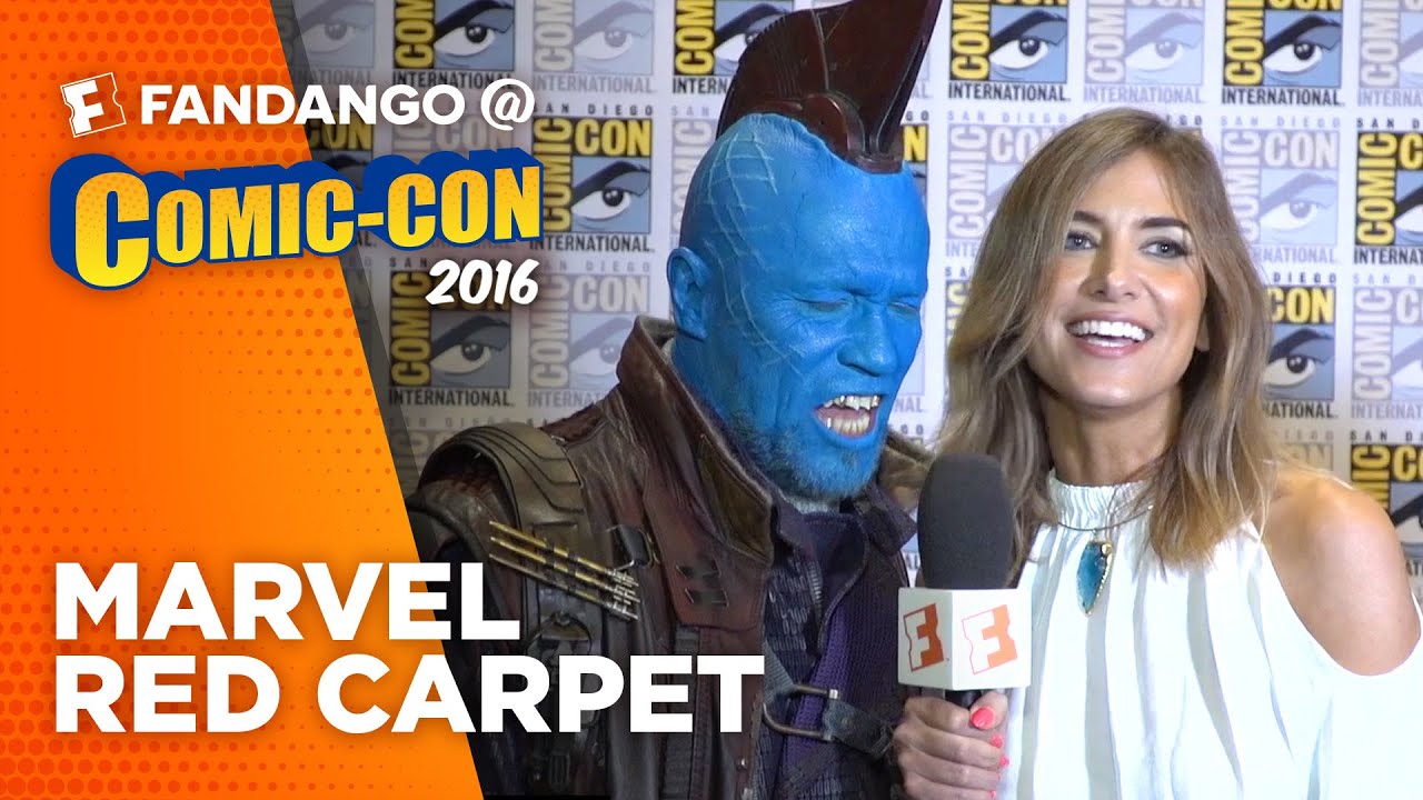 Marvel Red Carpet Interviews - COMIC CON (2016) - YouTube