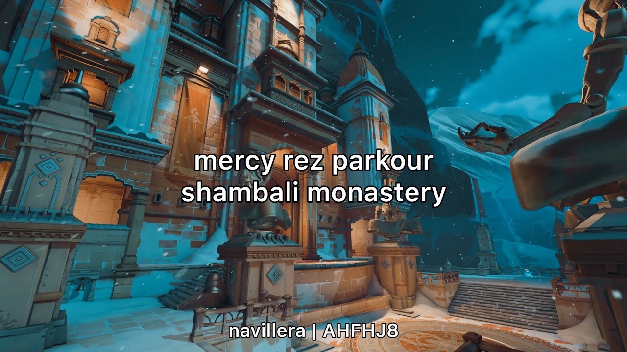mercy rez parkour shambali monastery by navillera | AHFHJ8 - YouTube