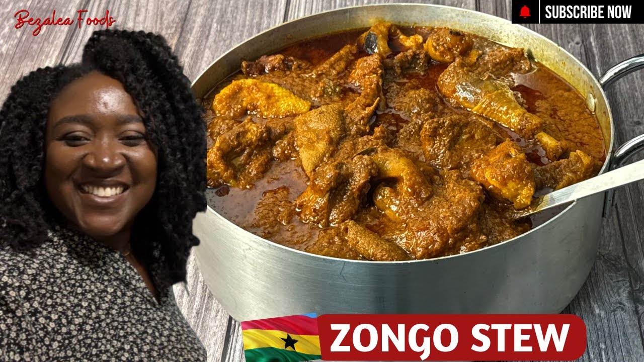 She Makes the Most Delicious Zongo Stew for Rice/Waakye/Jollof @bezalea ...