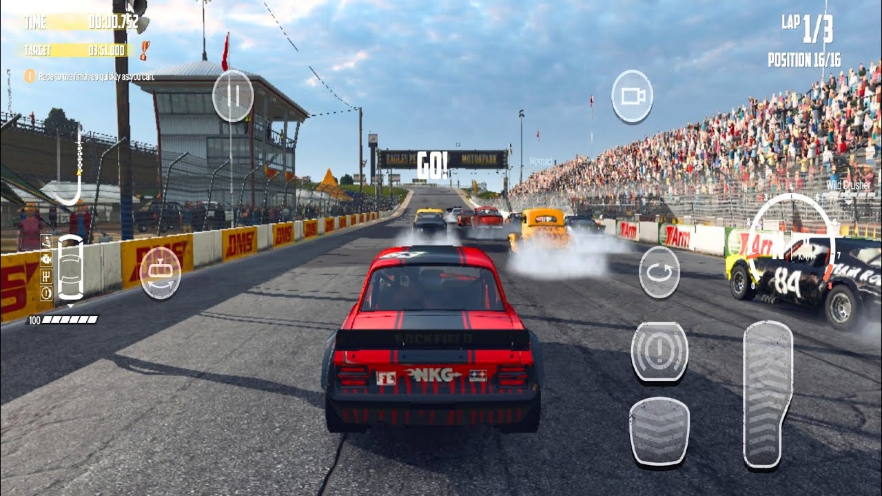 Wreckfest Try & Buy (Android, iOS) Mobile Gameplay - YouTube