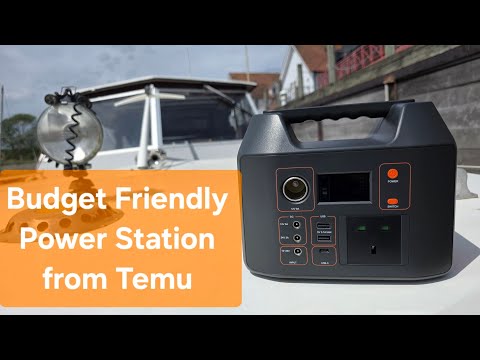 SinKew R300 Power Station From Temu Unboxing & Solar Charging Test with ...