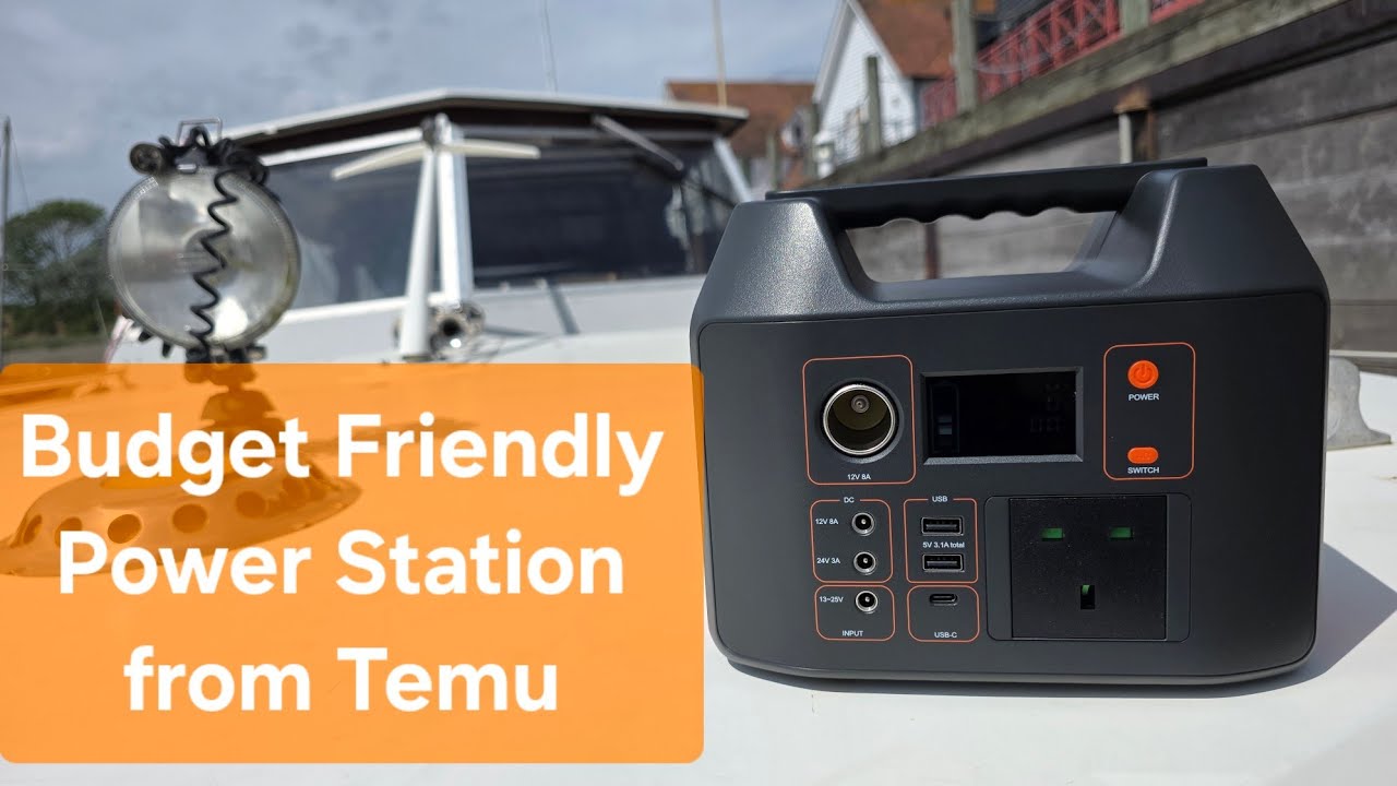 SinKew R300 Power Station From Temu Unboxing & Solar Charging Test with ...