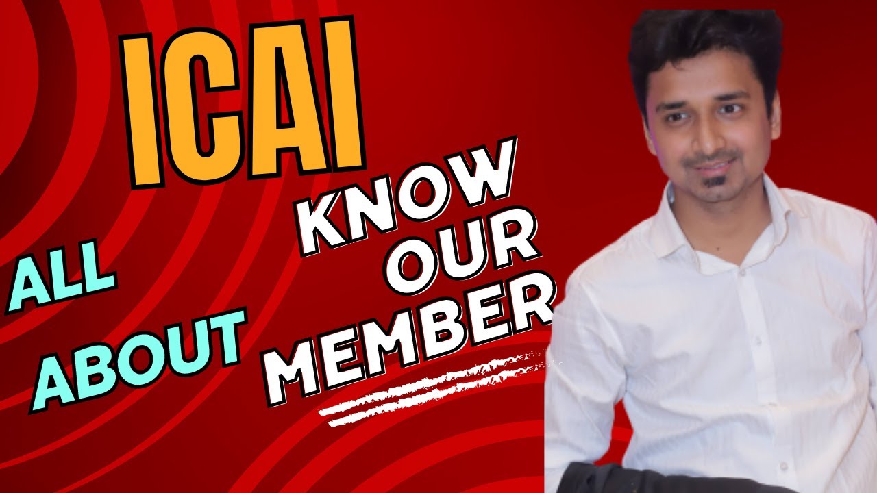 ICAI New Norms for all CA_ Know Your Member (KYM) - YouTube
