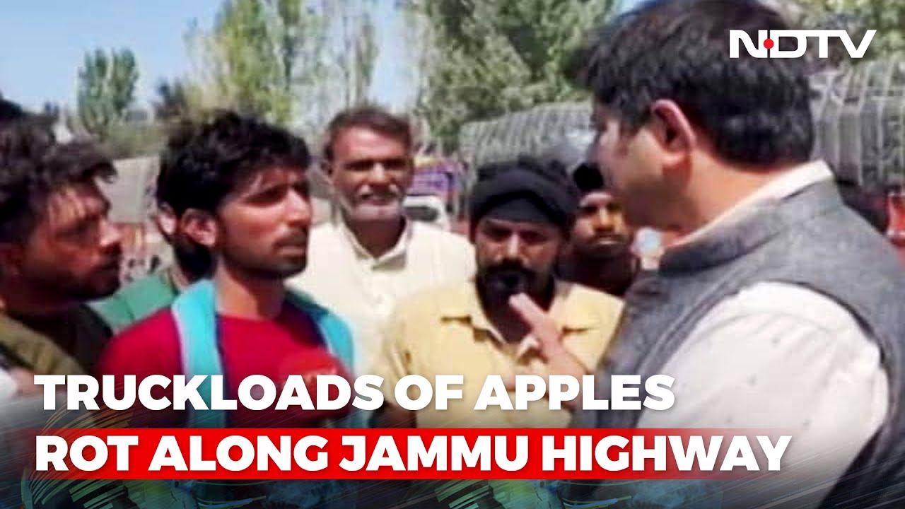 Thousands Of Tons Of Apple Rotting In Trucks Stranded On Highway In ...