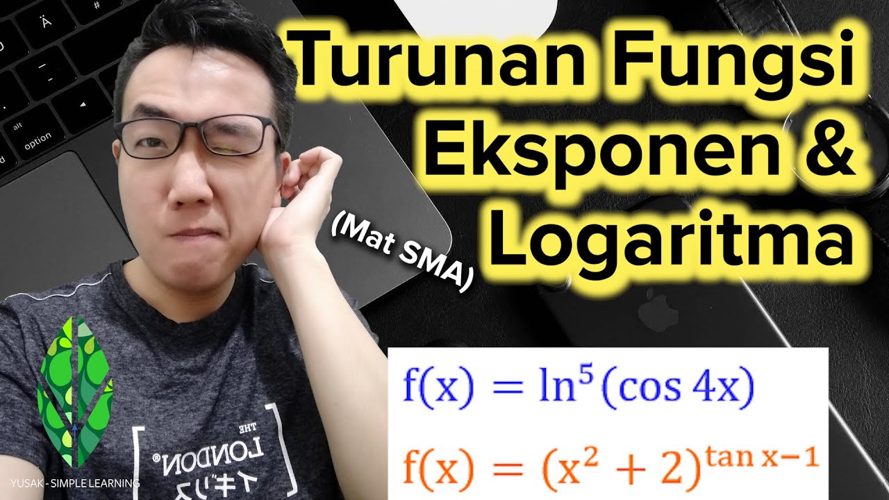 Turunan Fungsi Eksponen & Logaritma (Mat SMA) - YouTube