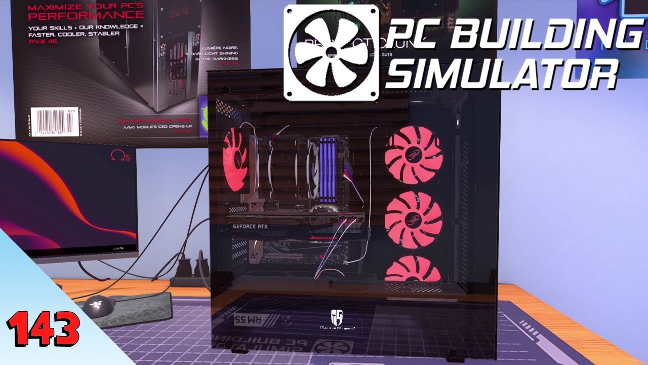 NEW Build in the GamerStorm NEW ARK 90 Case!! PC Building Simulator ...