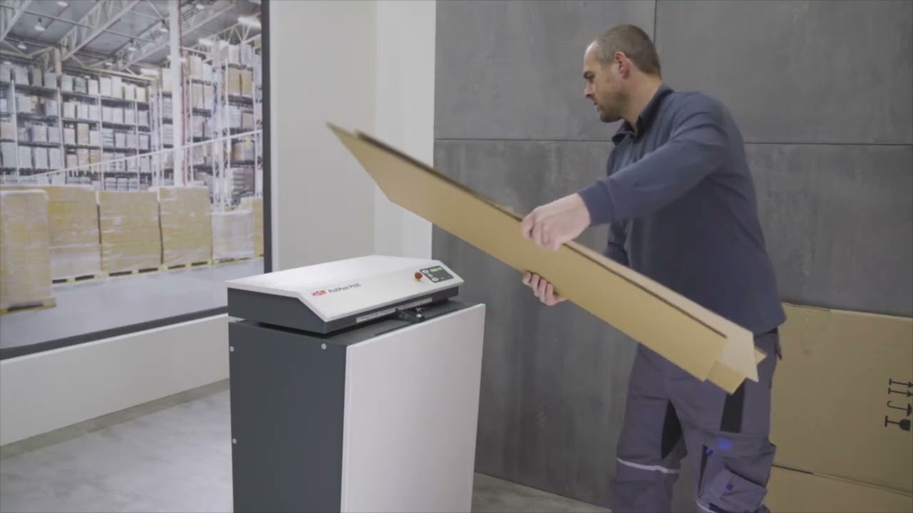HSM Profipack P425 Packaging Machine - YouTube