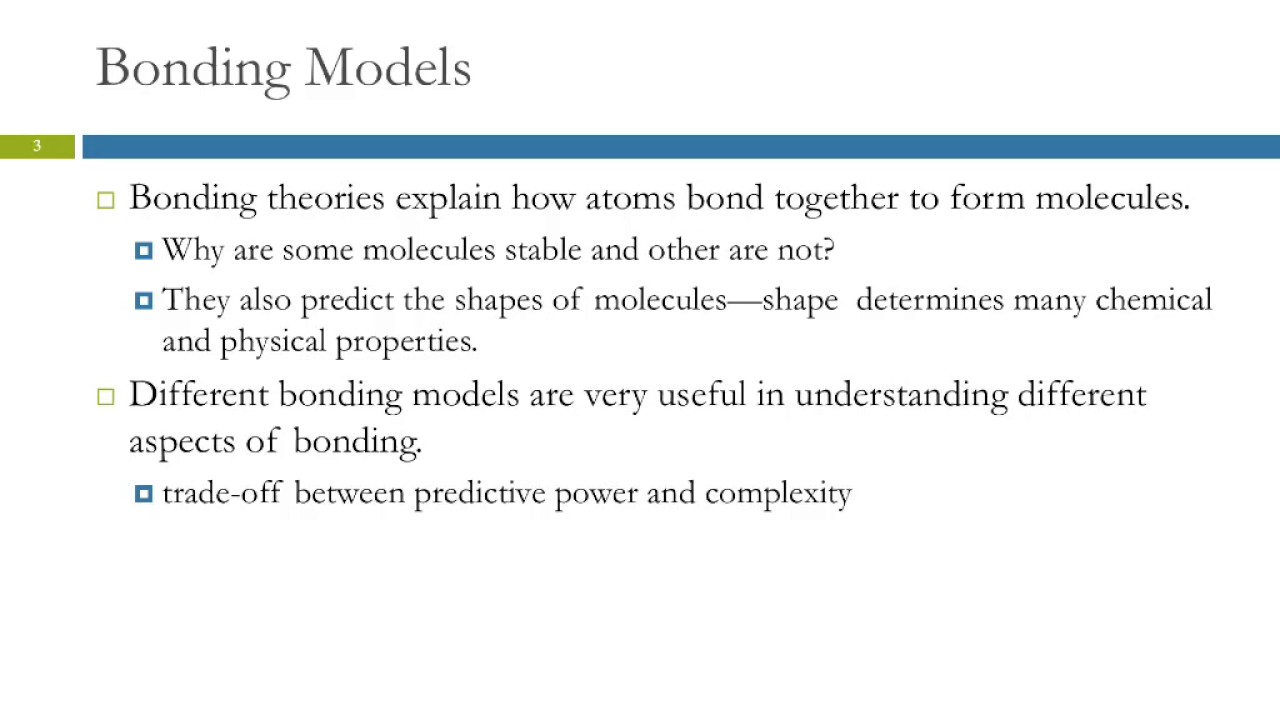 9.1 Bonding Models & AIDS Drugs - YouTube
