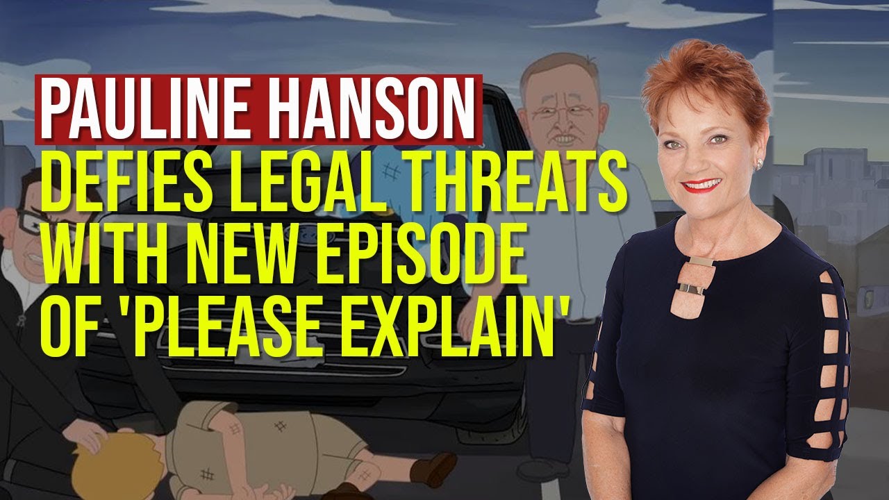 Pauline Hanson Defies Legal Threats with New Episode of 'Please Explain' - YouTube