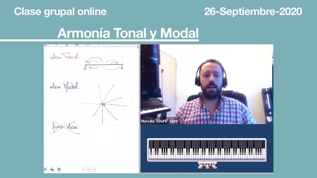Armonía Tonal y Modal - Clase Online. - YouTube