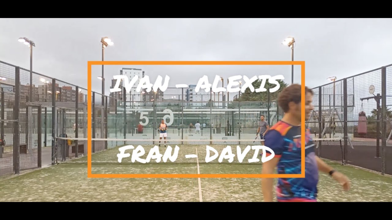 Partido Playtomic (competitivo) | Alexis - Iván vs Fran - David | Pádel ...