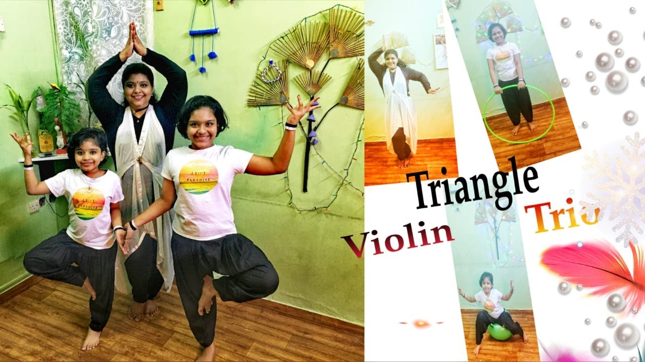 Triangle violin trio || Dance cover #V4UAlways #166 - YouTube