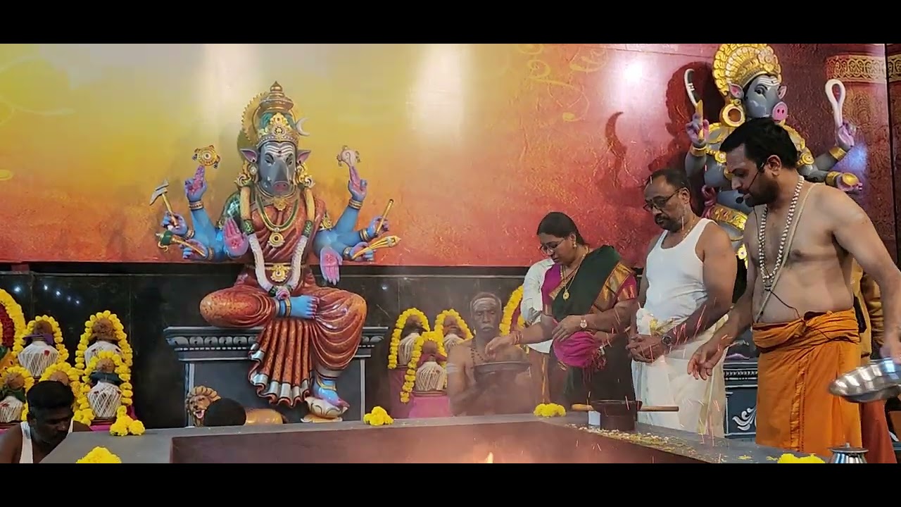varahi Amma Pooja at om shiri Maha varahi peedam at arcot by varahi ...