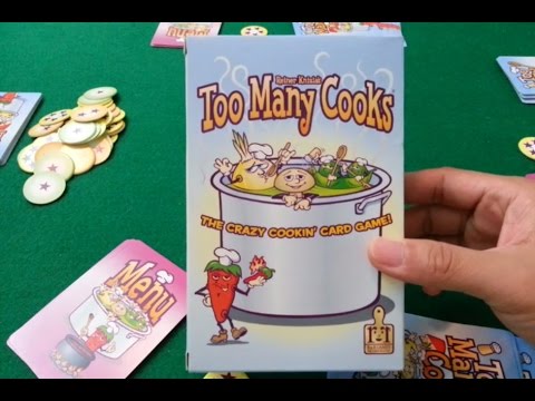 玩一次: Too Many Cooks by Board Game Base - YouTube