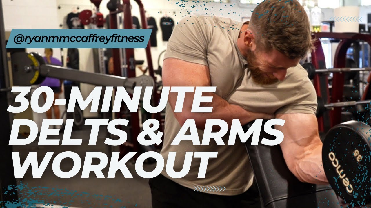 30 Minute Delts & Arms Workout | Shoulders, Biceps, Triceps - YouTube