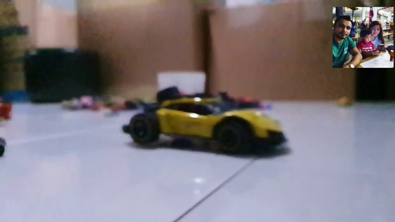 RC car attack all the hot wheels | Remote car smashed all the hot ...