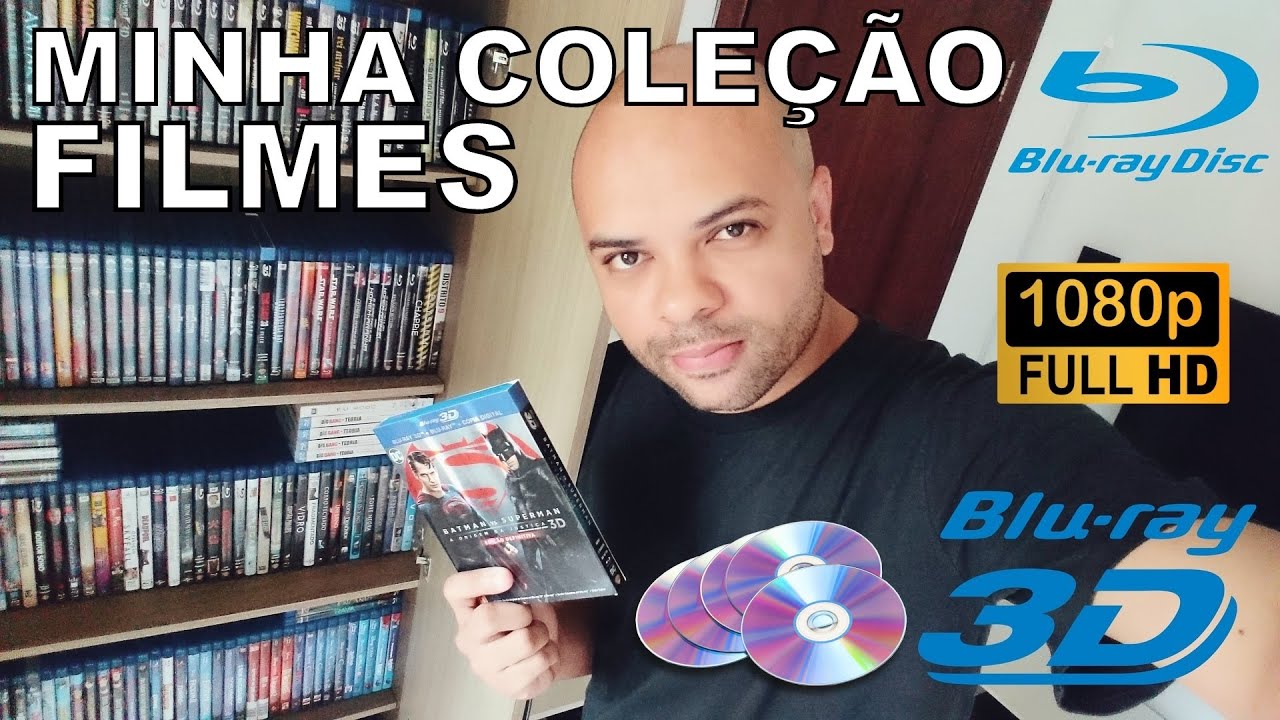 MINHA COLEÇÃO DE FILMES EM BLU-RAY! - YouTube