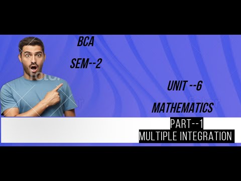 Unit --6 | Part -- 1 | mathematics | BCA 2 Semester | Gyaani BABA - YouTube