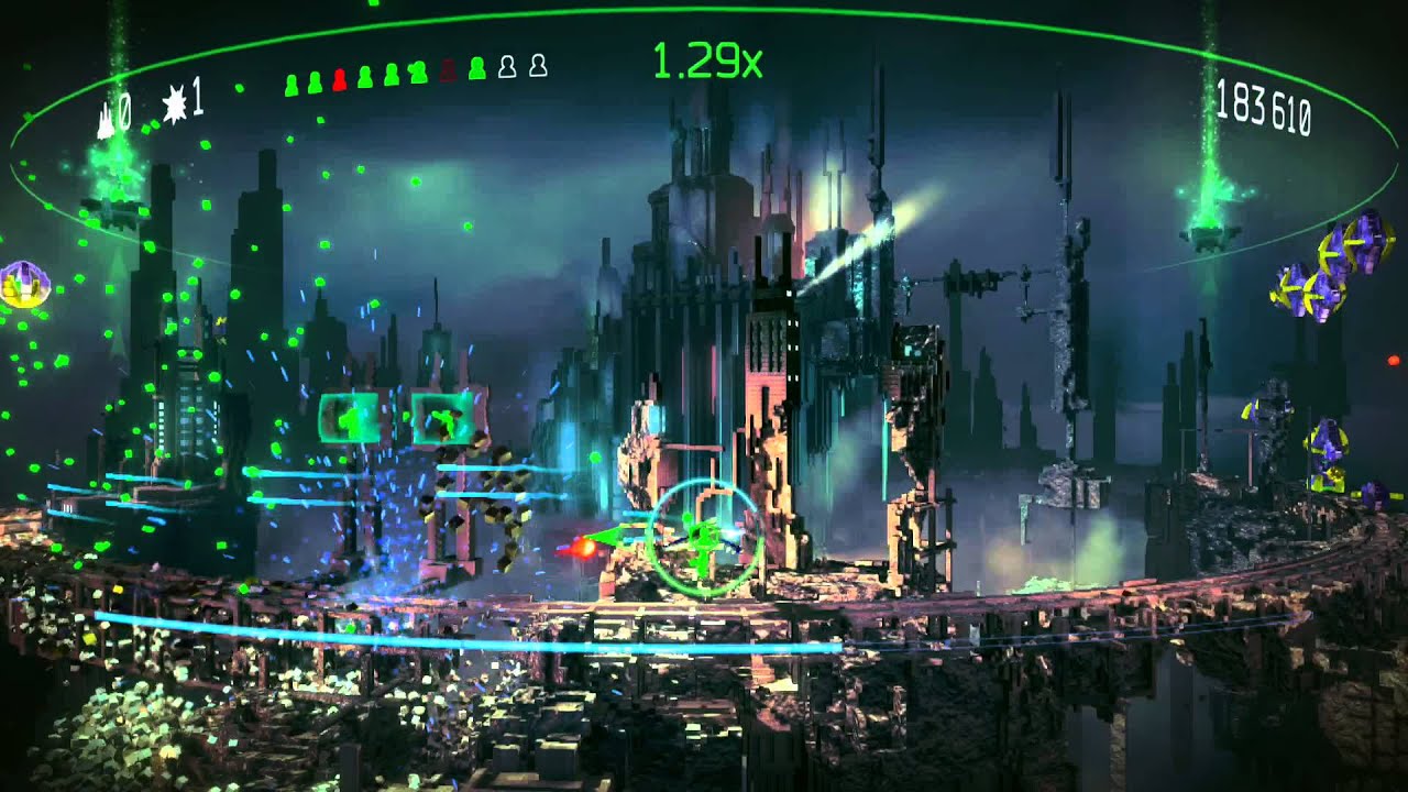 PS4 - Resogun Gameplay - 1080p - YouTube