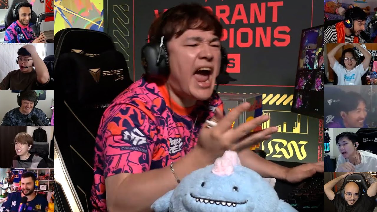 Valorant Streamers Reacts To PRX Alecks CRASHING OUT After PRX THROW In ...