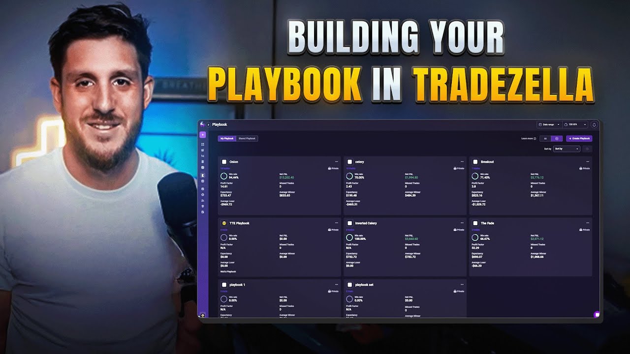 How to create a "Playbook" within Tradezella - YouTube