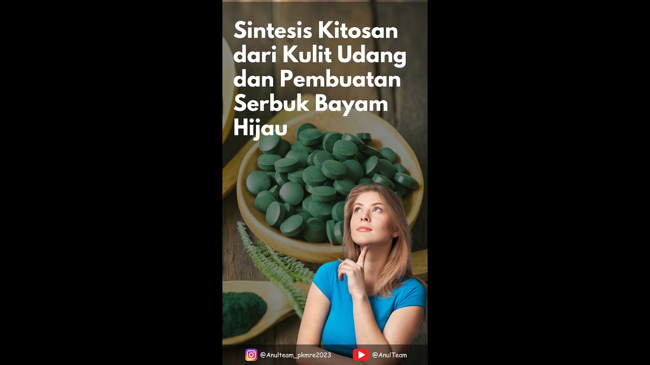 Sintesis KITOSAN dari Kulit Udang dan Pembuatan Serbuk Bayam Hijau ...