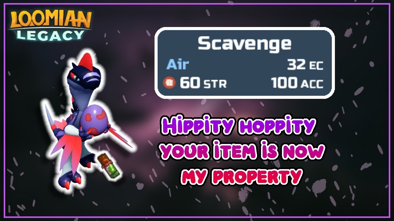 Scavenge Dorogo Would Like to Confiscate Your Item || Loomian Legacy ...