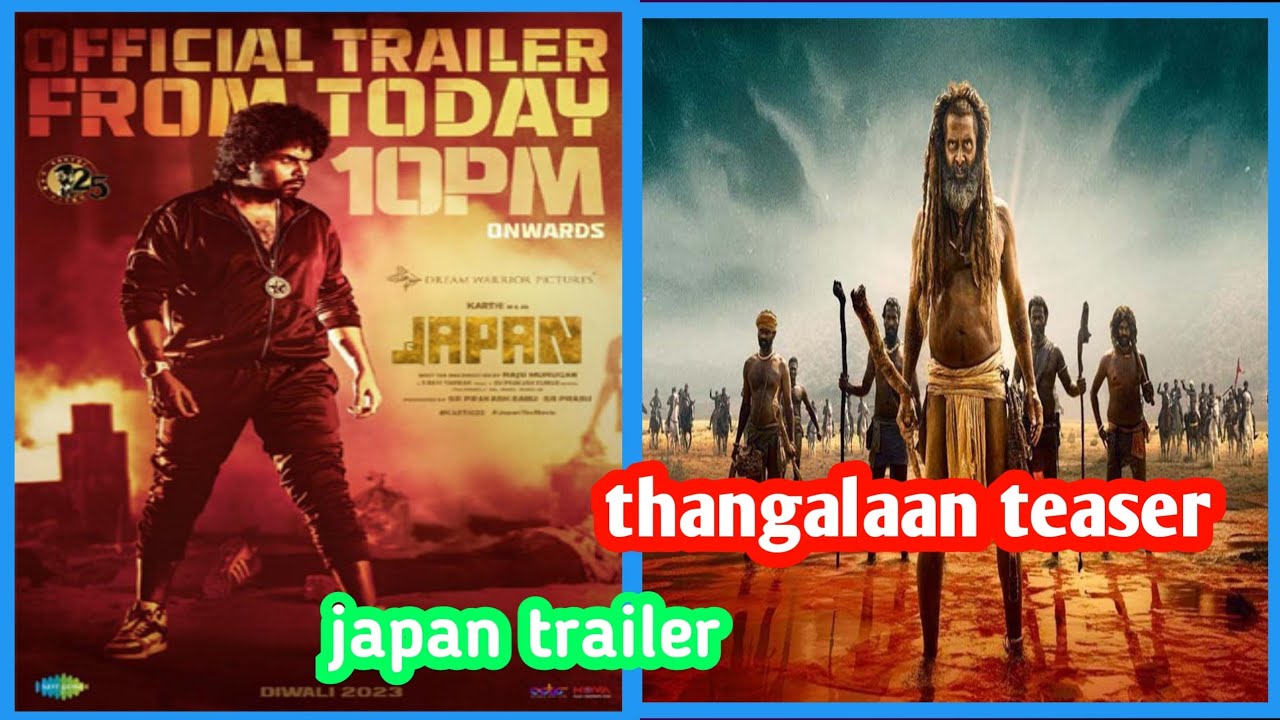 thangalaan teaser | japan trailer | south movie - YouTube