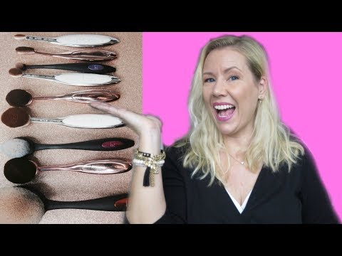 ARTIS BRUSHES VS. REAL TECHNIQUES VS. MARSHALLS BRUSHES | THE BEST DUPES| BEAUTY OVER 40