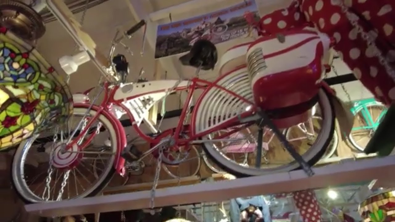 Pee Wee Herman's Screen Used Bicycle from Pee Wee's Big Adventure - YouTube