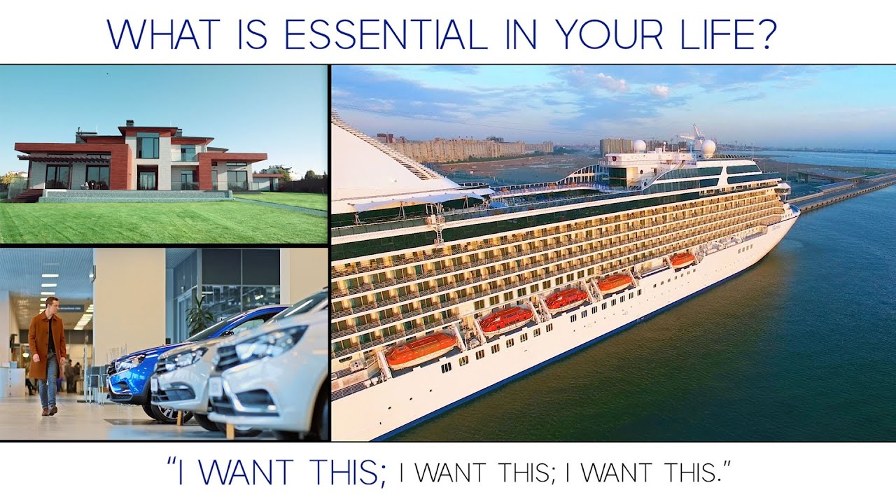 What Is Essential In Your Life? - YouTube