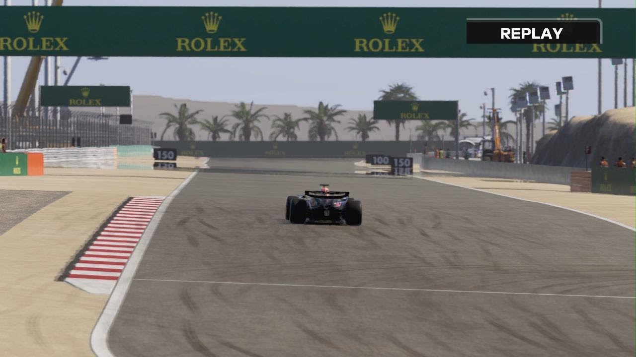 F1 24- Bahrain - VOLTA RÁPIDA - TEMPO 1:32:653 - YouTube