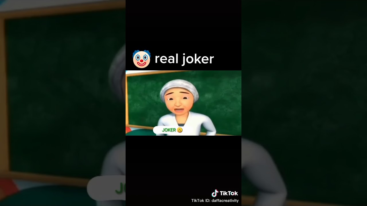 ijat jadi joker dan upin ipin - YouTube