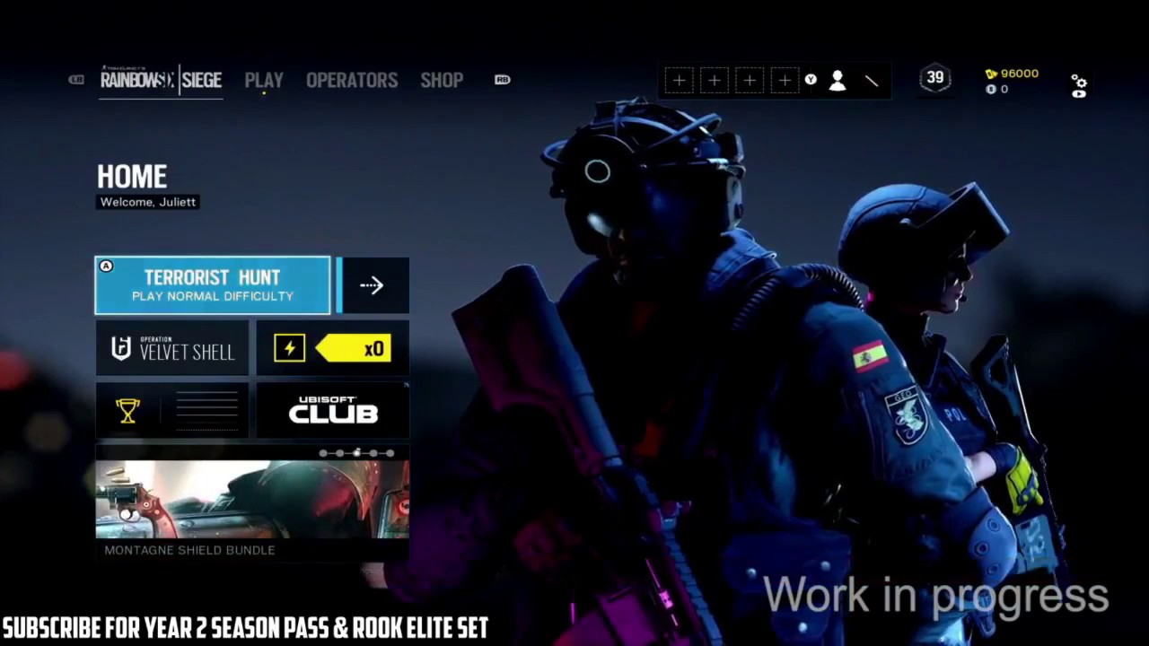 Rainbow Six Siege New UI overlay layout Velvet Shell - YouTube