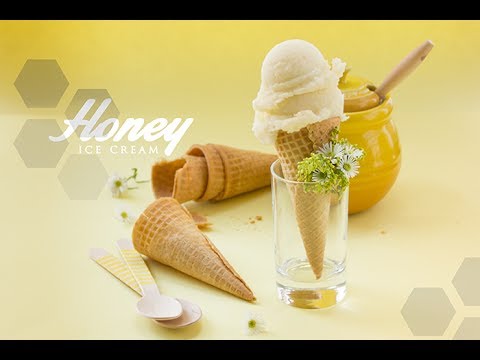 How to make Honey Ice Cream - YouTube