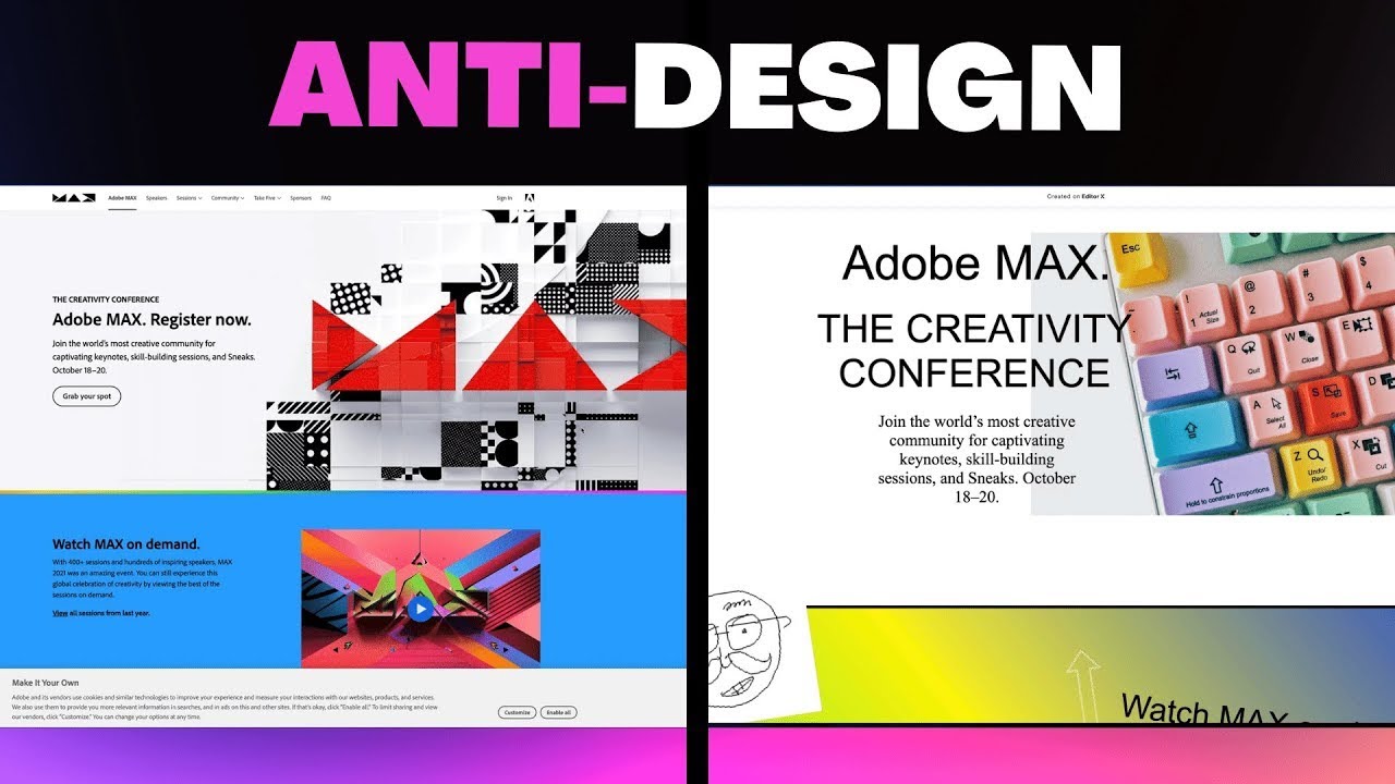 Today, I Break the Rules with Anti-Design - YouTube