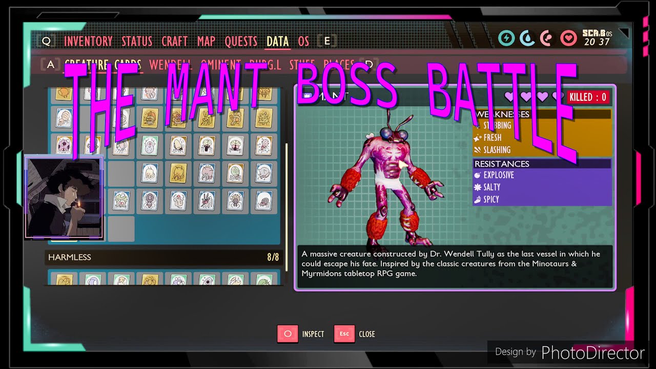 MANT Boss Battle (solo) / How to get Mantsterious Stranger!! - YouTube