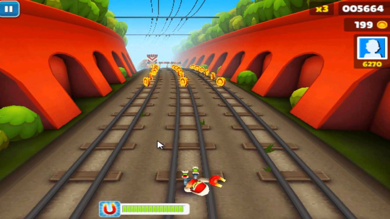 SubWay Surfers • GamePlay [PC] + Download Free [HD] - YouTube