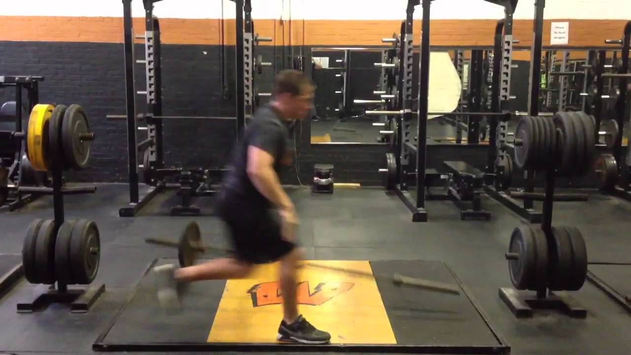 Landmine Shock & Throw - YouTube