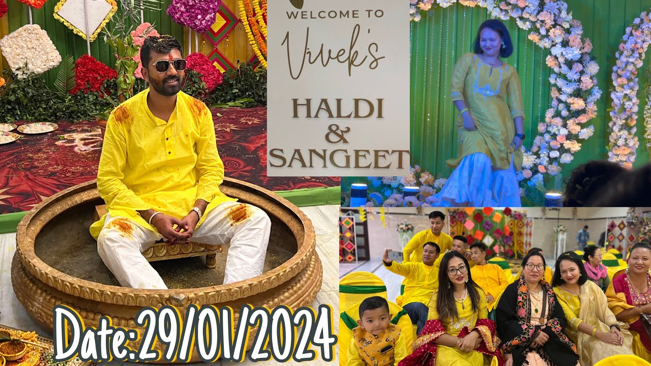 Vivek’s Haldi & Sangeet ceremony#haldiceremony#sangeetdance.. - YouTube