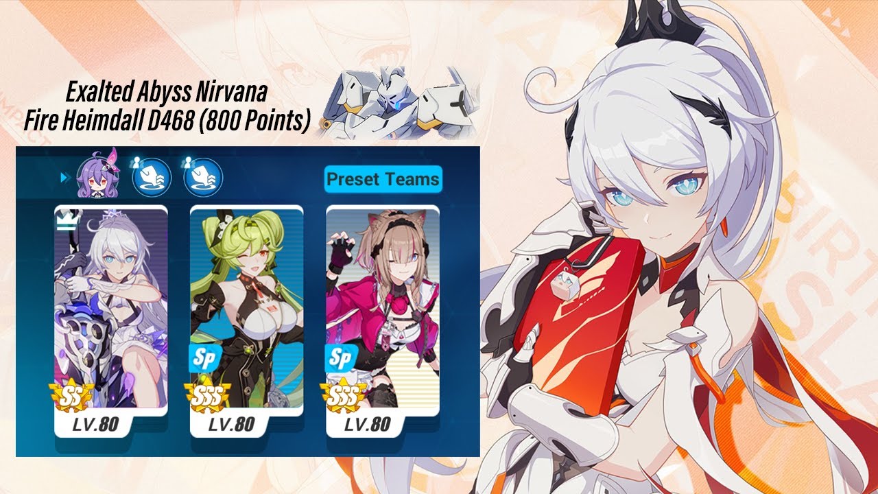 EX Abyss Nirvana - Fire Heimdall D468 (800 Points) HFS/CN/RC [Honkai Impact 3rd SEA] - YouTube