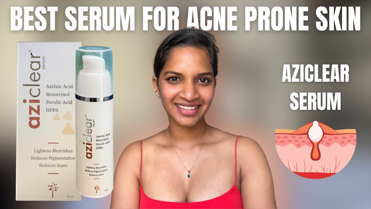 aziclear serum review | How to use aziclear serum | best serum for acne ...