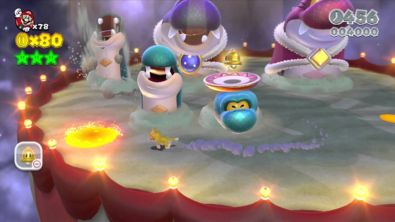 Super Mario 3D World Boss 16 - King Hisstocrat & Queen Hisstocrat - YouTube